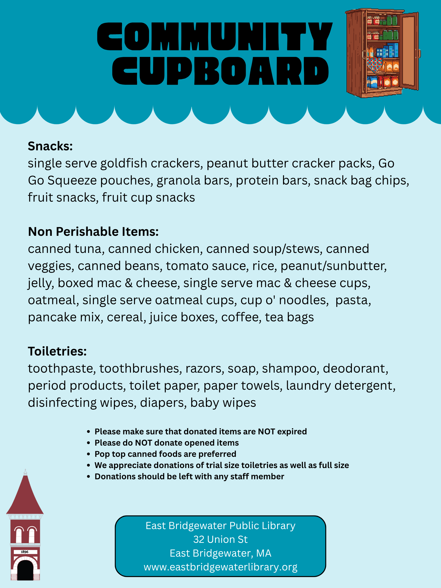 Community Cupboard | East Bridgewater Public Library